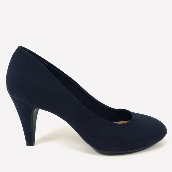 American Rag | Shoes | American Rag Cie Felix Pumps Faux Navy Micro ...